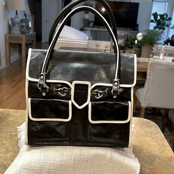 bebe | Bags | Vintage Bebe Leather Shoulder Bag | Poshmark